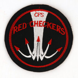Red Checkers Patch - Air Force Museum of New Zealand