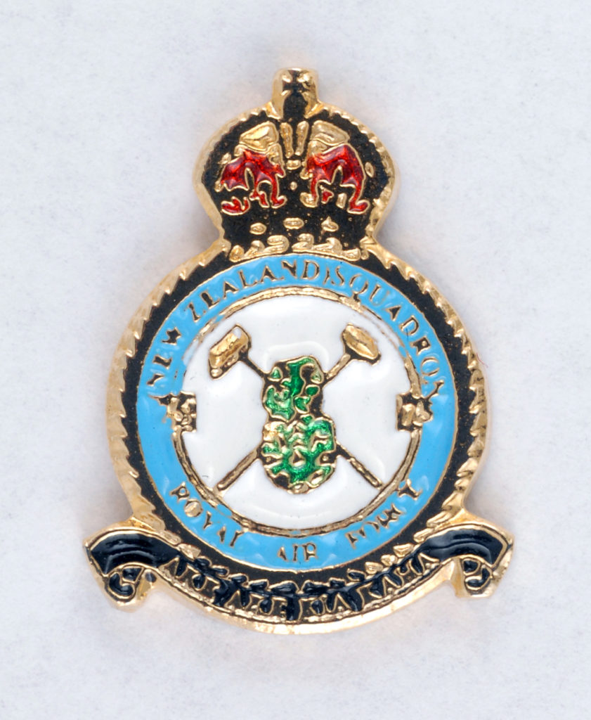 No. 75 Squadron Pin - Air Force Museum of New Zealand