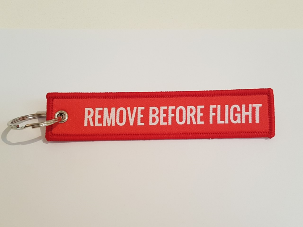 'Remove Before Flight' Key Ring - Air Force Museum of New Zealand