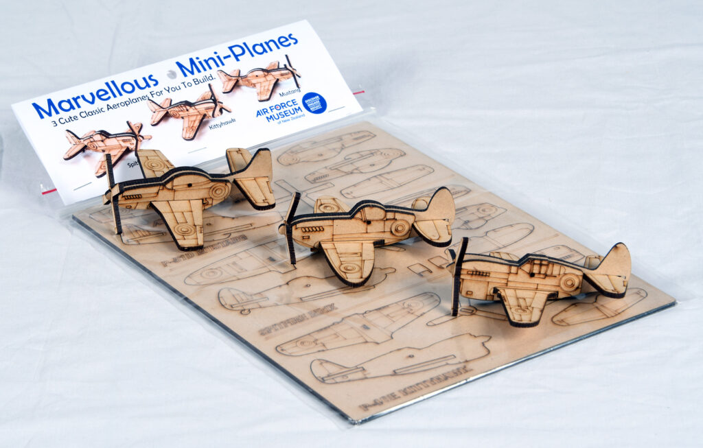 3 Mini Classic Model Planes - Air Force Museum of New Zealand