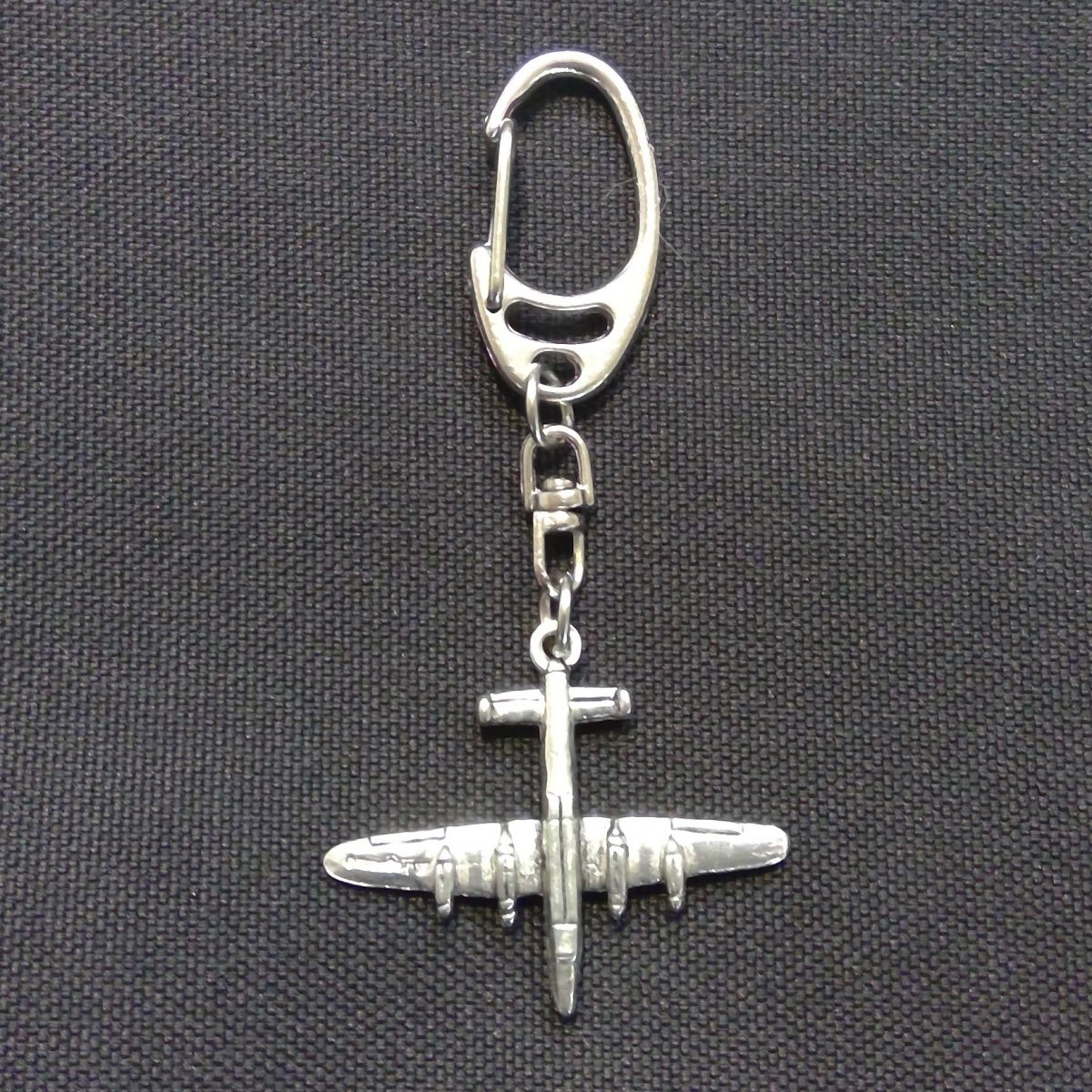 Pewter Keyring - Lancaster - Air Force Museum of New Zealand