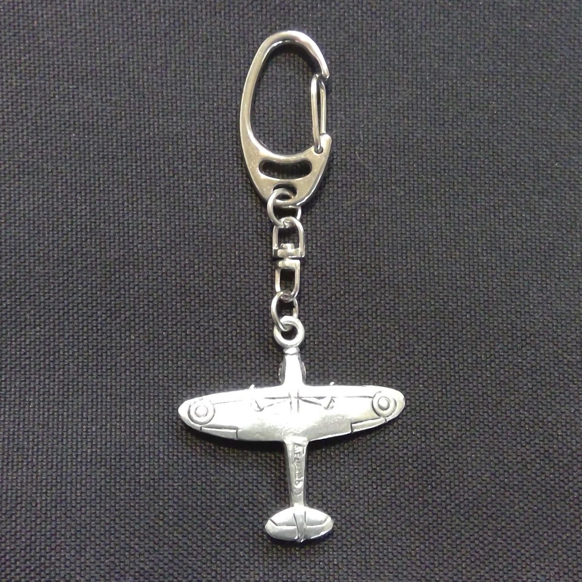 Pewter Keyring - Spitfire - Air Force Museum of New Zealand