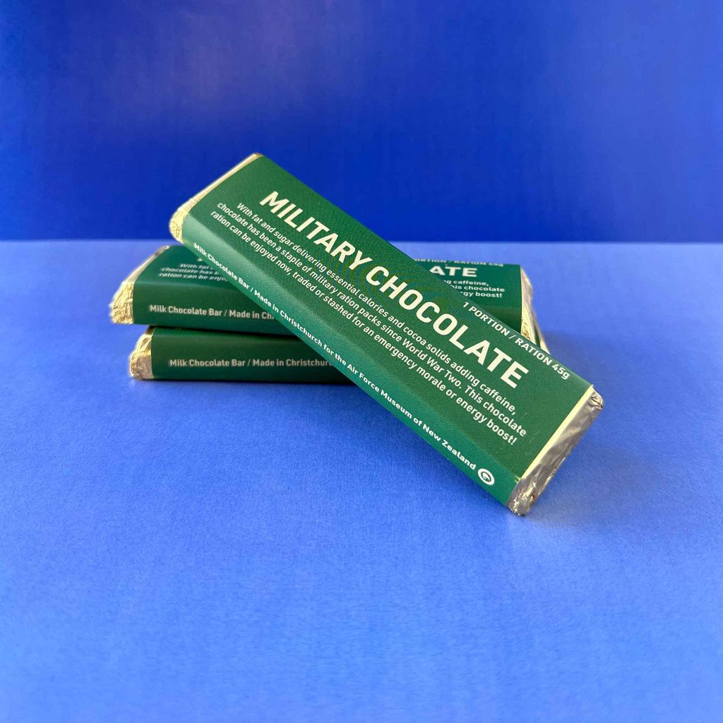 Military Chocolate - Air Force Museum of New Zealand